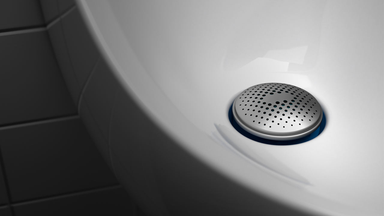 waterless urinal cartridge - outerspace design